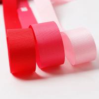 China 10-1500mm Cut Edge Grosgrain Ribbon for Customization and Washable for sale