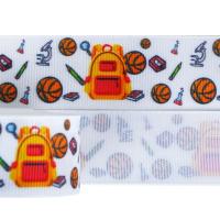 China DIY Hair Accessories and Decoration with School Themed Printed Grosgrain Ribbons for sale
