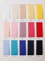 China 10-1500mm Cut Edge Grosgrain Ribbon for Customization and Washable for sale