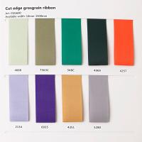 China 10-1500mm Cut Edge Grosgrain Ribbon for Customization and Washable for sale