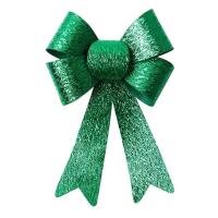 China Hot Style PVC Ribbon Bow 7 Color Choices 15cm*23cm Size for Christmas Decor for sale