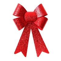 China Hot Style PVC Ribbon Bow 7 Color Choices 15cm*23cm Size for Christmas Decor for sale