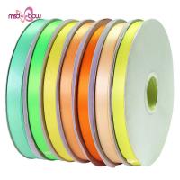 China 196 Colors 16mm Satin Ribbon for Perfume and Gift Packaging Wide Range of Colors for sale