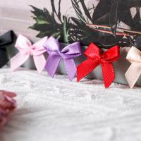 China Mini Bows Satin Gift Ribbon Bow For Garment Accessory Handmade DIY Bows For Crafts MSD for sale