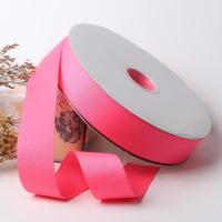 China MSD Custom 100% Polyester Grosgrain Ribbon for Holiday Celebration and Bouquet Packing for sale