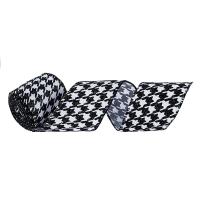 China MSD Burlap Fabric Ribbon Wired Edge Ribbon for Craft Decor Support OEM ODM Printed for sale
