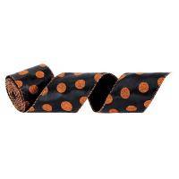China MSD Burlap Fabric Ribbon Wired Edge Ribbon for Craft Decor Support OEM ODM Printed for sale