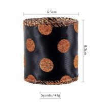 China MSD Burlap Fabric Ribbon Wired Edge Ribbon for Craft Decor Support OEM ODM Printed for sale