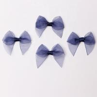 China Tech Pure Handmade Mini Organza Ribbon Bow for Decorative Flowers Wreaths for sale