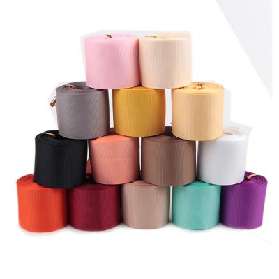 China 14pcs 100%Polyester Solid Grosgrain Ribbon 50mm Fabric Type Printed 2 Inch for Bulk for sale