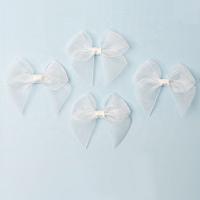 China Mini Ribbon Bow Pre Made with Organza Material in Budget-friendly Colors for sale