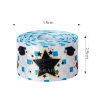 China MSD Graduation Hat Pattern 25mm Satin Ribbon Must-Have for Graduation Party Decor for sale