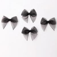 China Mini Ribbon Bow Pre Made with Organza Material in Budget-friendly Colors for sale