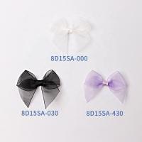China Mini Ribbon Bow Pre Made with Organza Material in Budget-friendly Colors for sale
