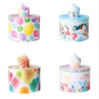 China Double Face Printed Grosgrain Fabric Ribbon 38mm Top Choice for Easter Day Decoration for sale