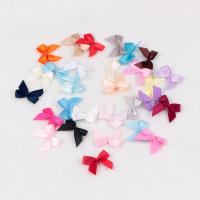 China 100% Polyester Small Mini Ribbon Bow for Customized Underwear Decoration Custom Sizes for sale