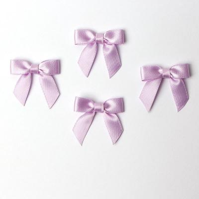 China MSD Solid Color Satin Ribbon Bows for Small Bouquet Packaging and Bottle Decoration for sale