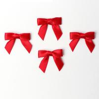 China MSD Solid Color Satin Ribbon Bows for Small Bouquet Packaging and Bottle Decoration for sale