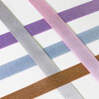 China Selling Silver Metallic 100% Polyester Satin Ribbon with 7 Days Sample Order Lead Time for sale