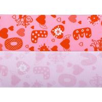 China Sustainable Valentine's Day Heart Ribbons Grosgrain Wrapping for Wedding Decoration for sale