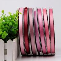 China Custom Single Face High Tenacity Polyester Satin Ribbon for Gift Packaging in Bulk for sale