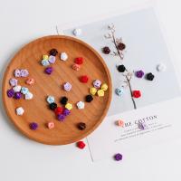 China Large Stock Satin Flowers for Clothing and Gift Box Packaging at in Various Colors for sale