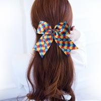 China Sublimated Girl Cheerleading Bows with Hair Ring Delivery in 3-7 Working Days 16*20cm for sale