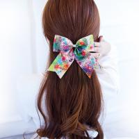 China Sublimated Girl Cheerleading Bows with Hair Ring Delivery in 3-7 Working Days 16*20cm for sale