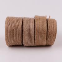 China Stock Jute Burlap Ribbon for Gift Wrapping Solid Color Decorative Ribbon Christmas for sale