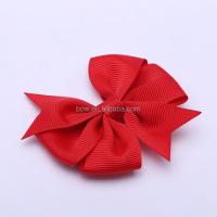 China Clip Hair Bow Style Decoration Fancy Grosgrain Ribbon Hair Bows for Girls Hair Ornament for sale