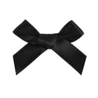 China Small Ribbon Bow in Elegant Satin Sustainable Purple Bow for Wedding Box Decoration for sale