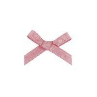 China Double Face Polka Dots Mini Bows for Clothing and Small Flower Ribbon Decoration for sale