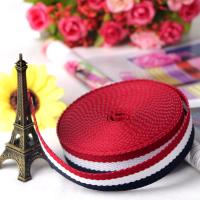 China Double Sided 16mm Width Designer Korean Sari Silk Organza Chiffon Fringe Tassel Ribbon for sale