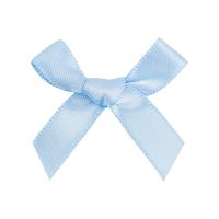 China 25mm Blue Satin Bow Ribbon Handmade for Women's Clothing and Gift Box Decoration for sale