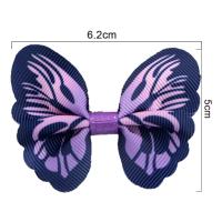 China Ribbon Hair Clip Butterfly 6.2*5cm Stylish Addition to Your Fashion Collection for sale