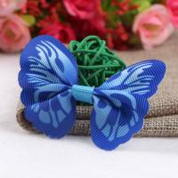 China Ribbon Hair Clip Butterfly 6.2*5cm Stylish Addition to Your Fashion Collection for sale