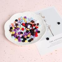 China 10mm*10mm Mini Satin Flowers Customizable for Garment Accessory and DIY Projects for sale