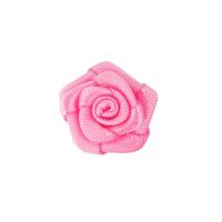 China Double Face Style Floral Accessories Small Flower Ribbon Flower for Garment Decoration for sale