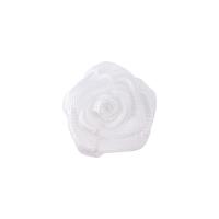 China Double Face Style Floral Accessories Small Flower Ribbon Flower for Garment Decoration for sale