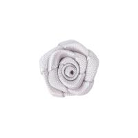 China Double Face Style Floral Accessories Small Flower Ribbon Flower for Garment Decoration for sale