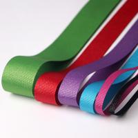 China Fabric Type Grosgrain Ribbon RIBBONS with Double Face Gold Solid Glitter for sale