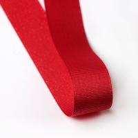 China Fabric Type Grosgrain Ribbon RIBBONS with Double Face Gold Solid Glitter for sale