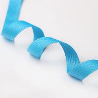 China Fabric Type Grosgrain Ribbon RIBBONS with Double Face Gold Solid Glitter for sale