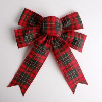 China Ribbon Bow Style Jute Burlap Gift Packing for Christmas Tree Decoration and Versatile for sale