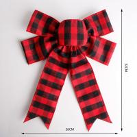 China Ribbon Bow Style Jute Burlap Gift Packing for Christmas Tree Decoration and Versatile for sale