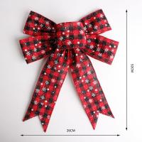 China Ribbon Bow Style Jute Burlap Gift Packing for Christmas Tree Decoration and Versatile for sale