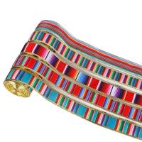 China All Occasion Wired Mexican Ribbon Vibrant Fiesta Ribbons for Crafts and Decorations for sale