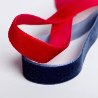 China MSD Velvet Ribbon in Free Color Fastness Grade 4 or More for Your Standards for sale