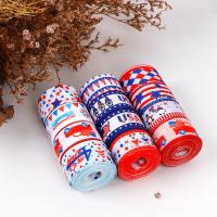 China Custom Printed Polyester Patriotic National Day Ribbons for American Independence Day for sale