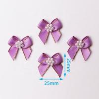 China Ready Made Pink Ribbon Bows Customized for Handmade Solid Color Pattern Lingerie for sale